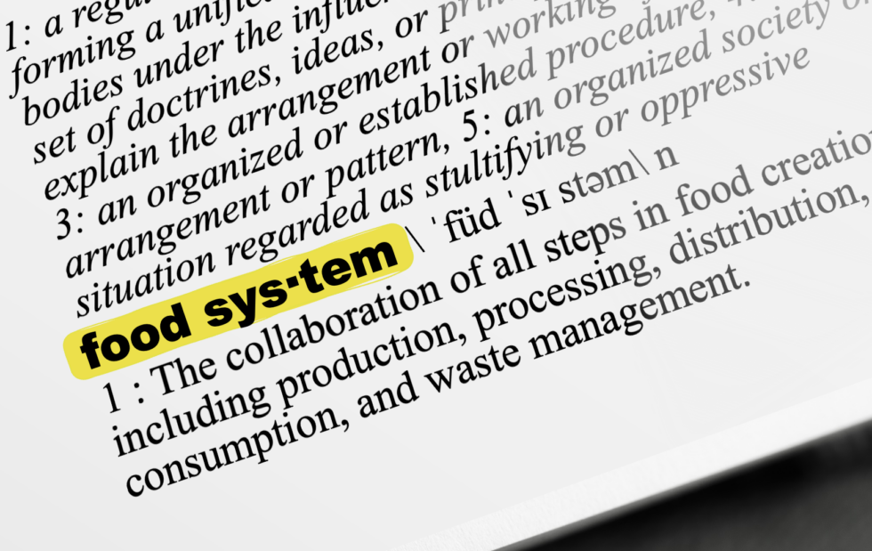 Good Food Glossary: Food System | New Venture Advisors LLC